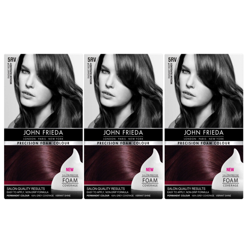John Frieda Color Chart John Frieda Precision Foam Dark Natural Brown
