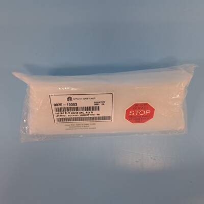 340-0202 AMAT APPLIED 0020-19003 INSERT, SLIT VALVE SHO [NEW] | eBay