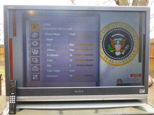 42' Sony Grand Wega LCD Rear Projection TV (Model KDF-E42A10) With ...