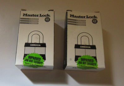 Pair of commercial grade heavy duty Master Padlocks keyed alike #5KA | eBay