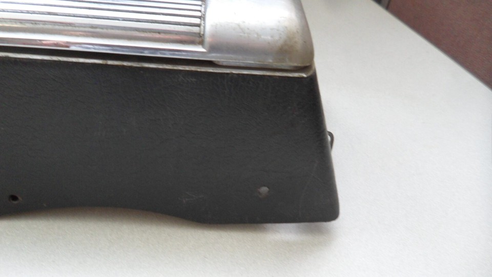 1963 63 Chevy Impala SS Rear Center Console Black Hot Rod GM OEM ...