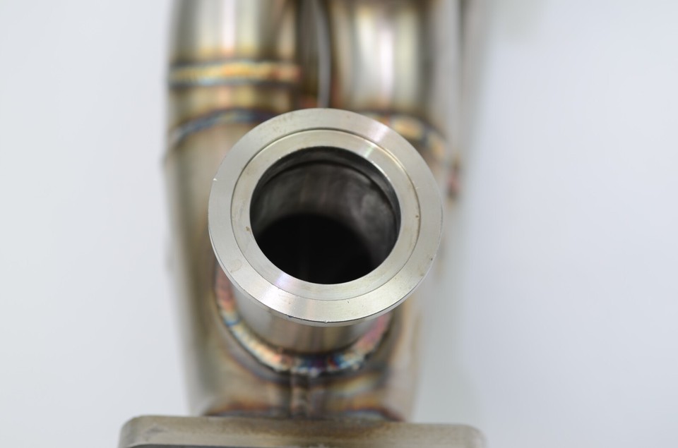 1320 Performance K20 K24 V1.5 SIDEWINDER TURBO MANIFOLD DC5 CATTED PIPE ...