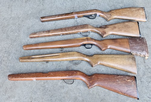 Lot Of 5 Wood Rifle Stock - Various Models | eBay