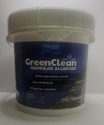 GREENCLEAN - GRANULAR ALGAECIDE - ELIMINATES ALGAE - BOI SAFE 8 LBS | eBay