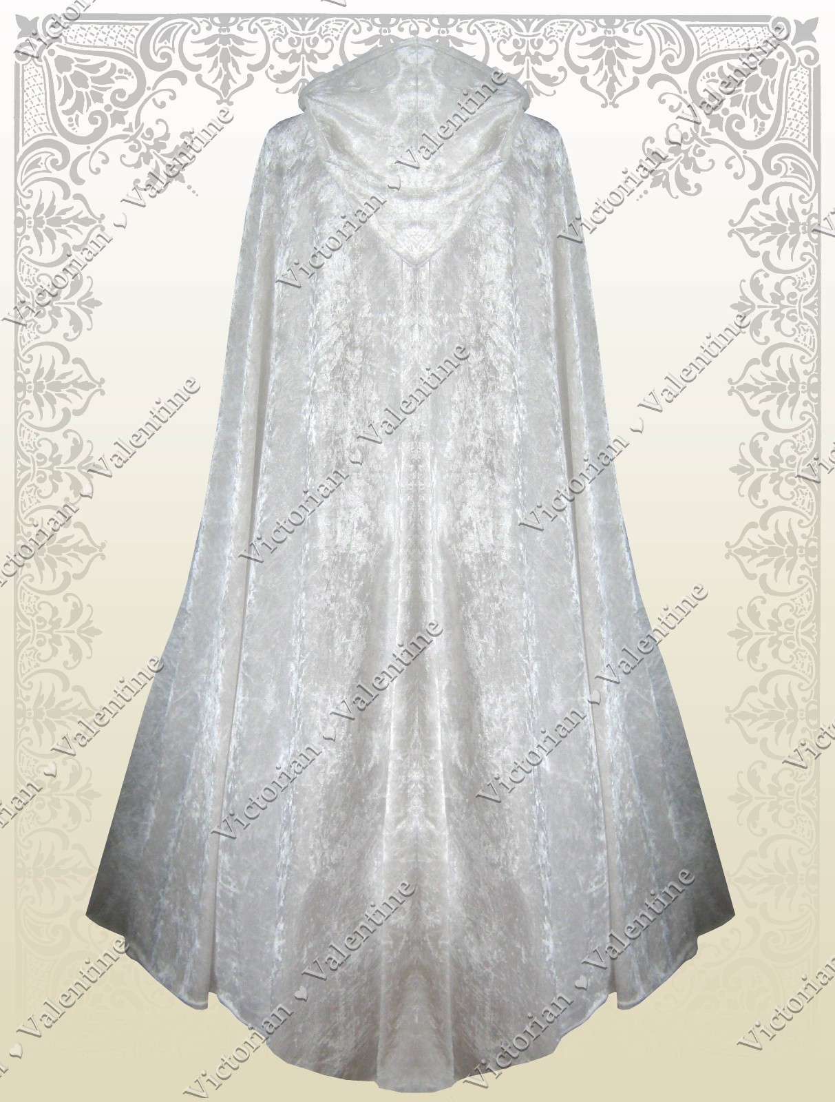 Victorian Vagabond Gothic Renaissance Steampunk Velvet Hooded Cape ...