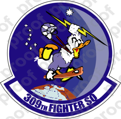 STICKER USAF 309TH FIGHTER SQUADRON C | eBay