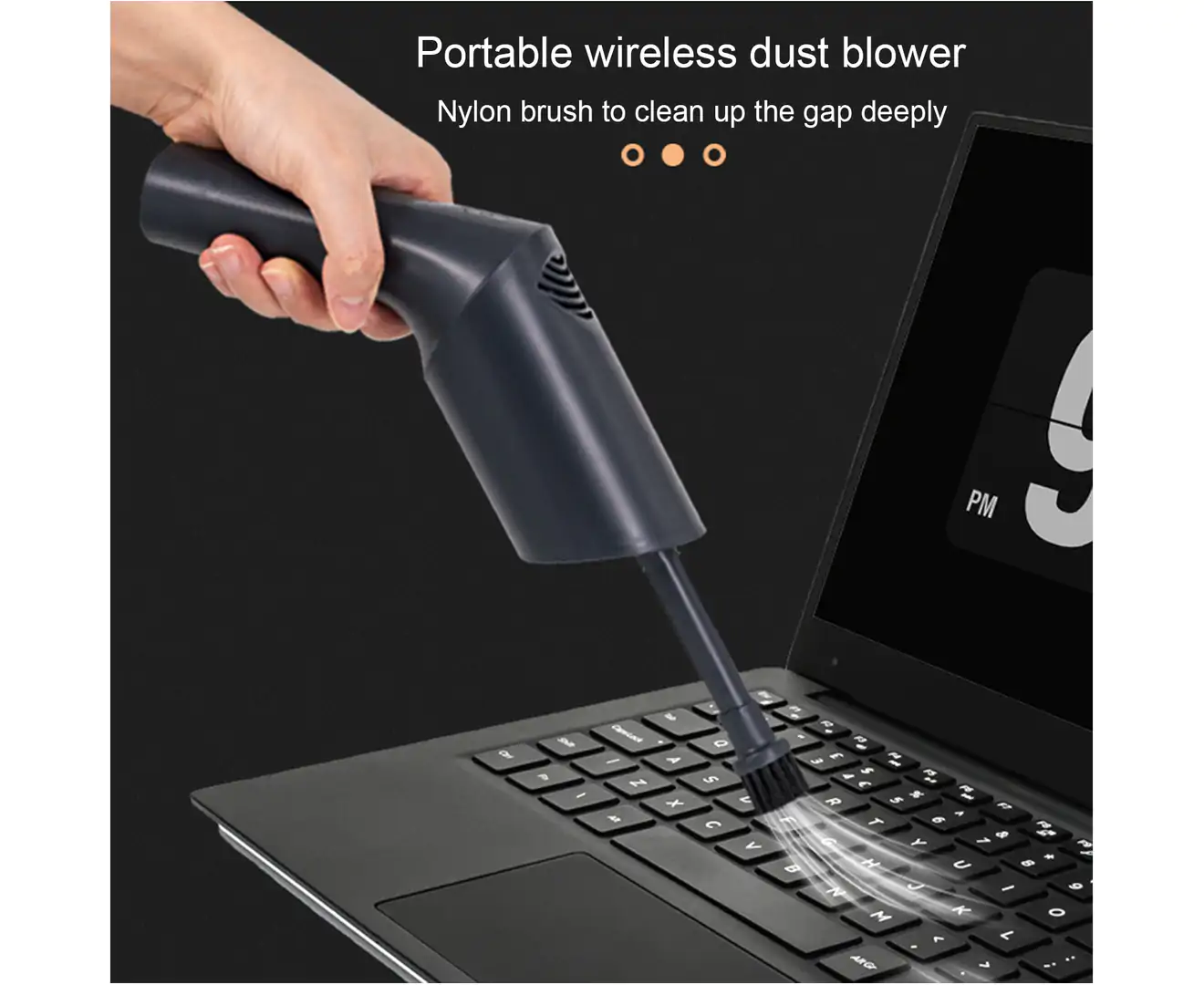 Bluebird Air Duster Handheld Rechargeable ABS Cordless Dust Blower with ...