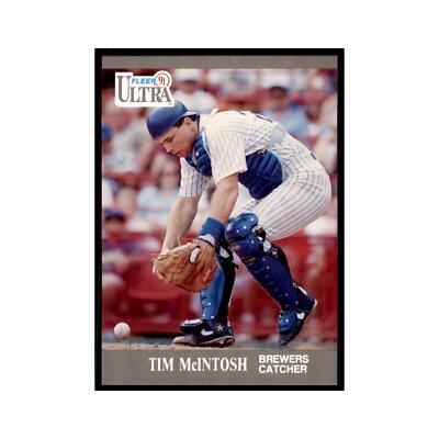 Tim McIntosh 1991 Fleer Ultra #177 Baseball Cards Baseball Card NM | eBay