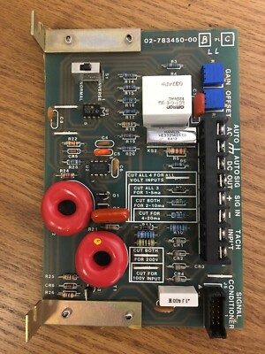 SIGNAL CONDITIONING BOARD 02-783450-00 | eBay
