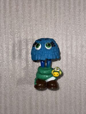 Vintage 1989 McDonalds Fry guys Happy Meal Toy French Fry Blue Girl PVC ...