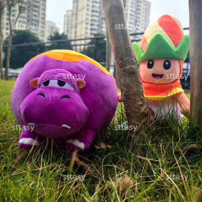 Super Mario Bros Wonder Plush Toy Hoppo Poplin Condart Stuffed Animal ...