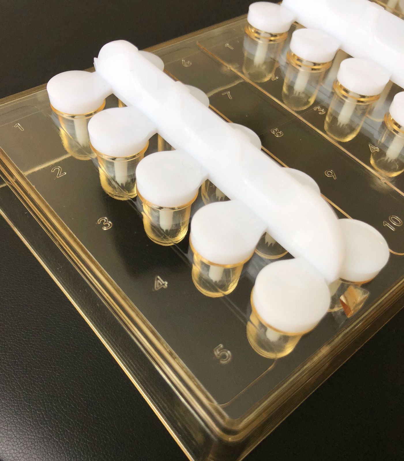 ALLERGY 40-VIAL TRANSLUCENT PLASTIC TRAY | eBay