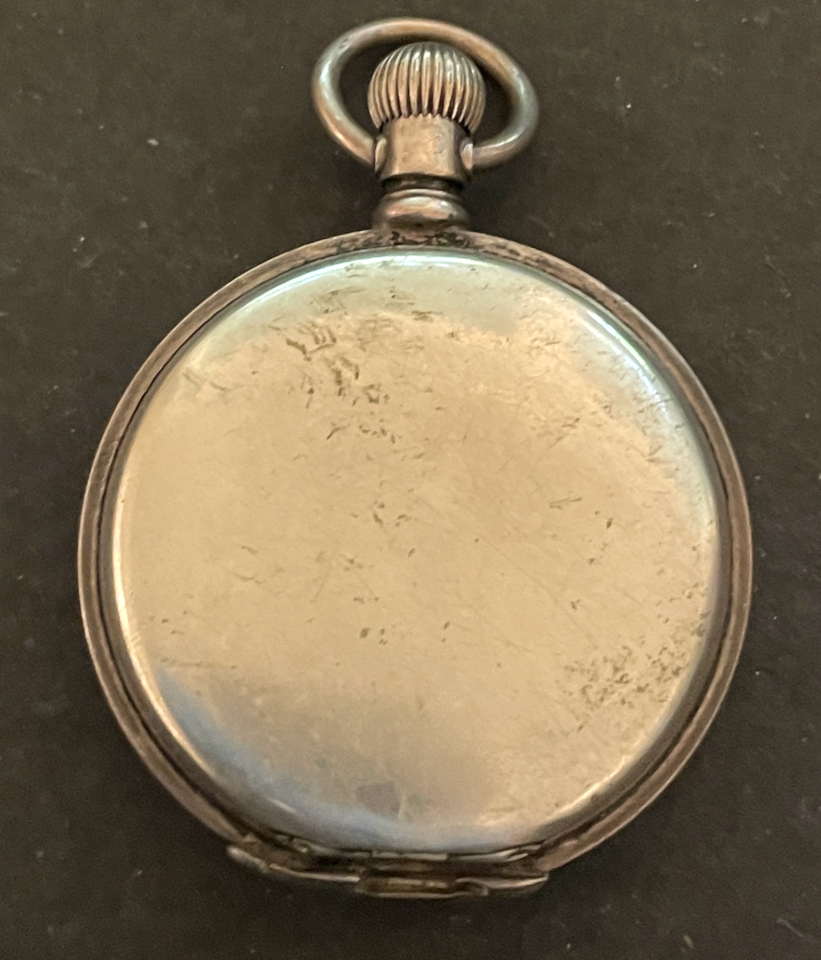 Antique Pocket Watch Case Silver Tone 52.6mm | eBay
