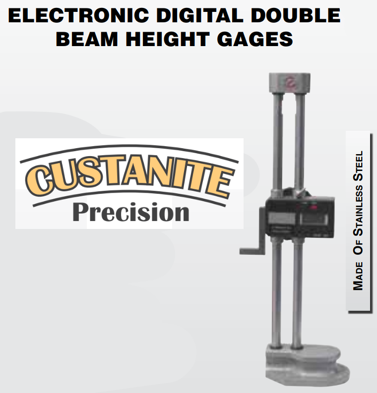 0-12" ELECTRONIC DIGITAL DOUBLE BEAM HEIGHT GAGES ITEM NUMBER PR7255012 ...