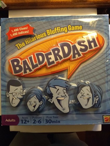 Balderdash Mattel 2009 2-6 Players 12+Fun Collectible :) | eBay