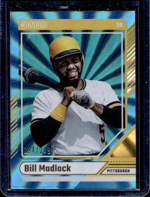 2024 Donruss Bill Madlock Carolina Blue Laser #84/249 Pirates | eBay UK