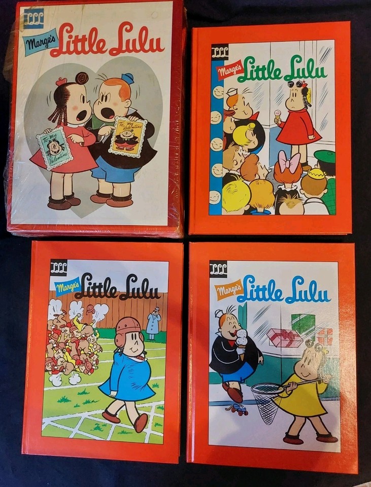 Marge's The Little Lulu Library (LLL) COMPLETE set of 6 W/slipcases 18 ...