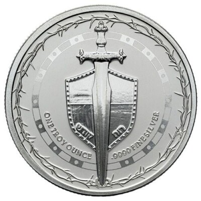 2024 - Niue Sword of Truth Coin Series 1 oz .9999 Fine Silver BU - IN ...