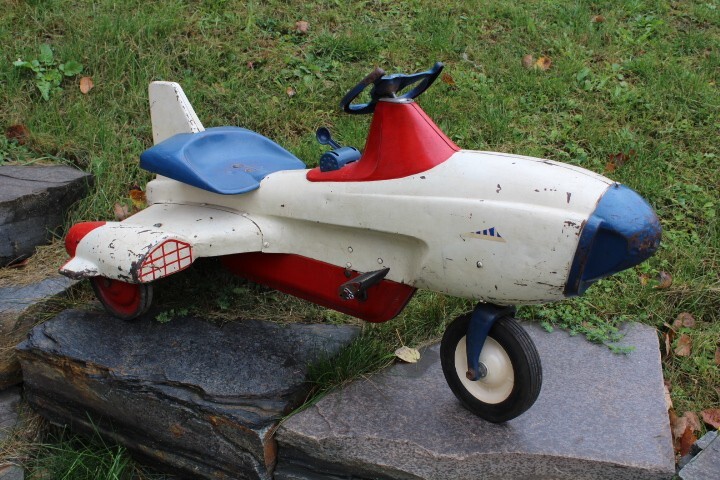 Vintage Murray Atomic Missile Pedal Car Chain Drive 1950's Barn Find As ...