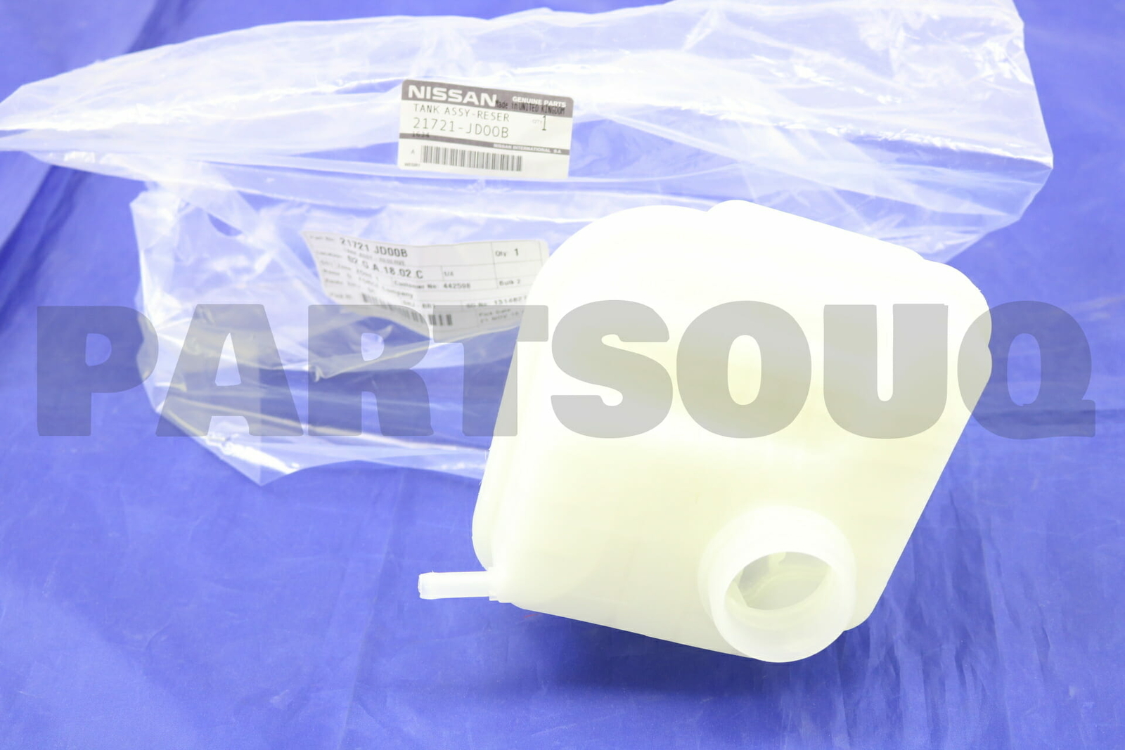 21721JD00B Genuine Nissan TANK ASSY-RADIATOR RESERVOIR 21721-JD00B | eBay