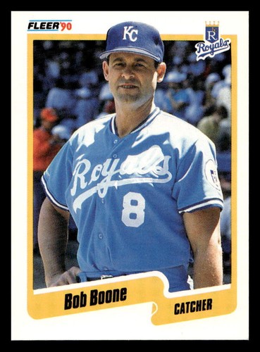 1990 Fleer #102 Bob Boone | eBay