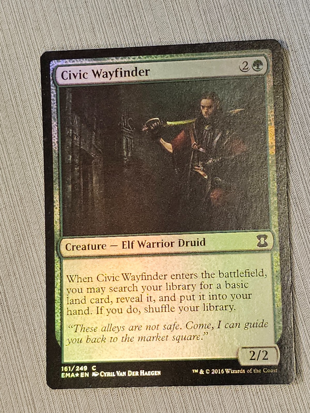 Civic Wayfinder FOIL Eternal Masters NM Green Common MAGIC MTG CARD | eBay