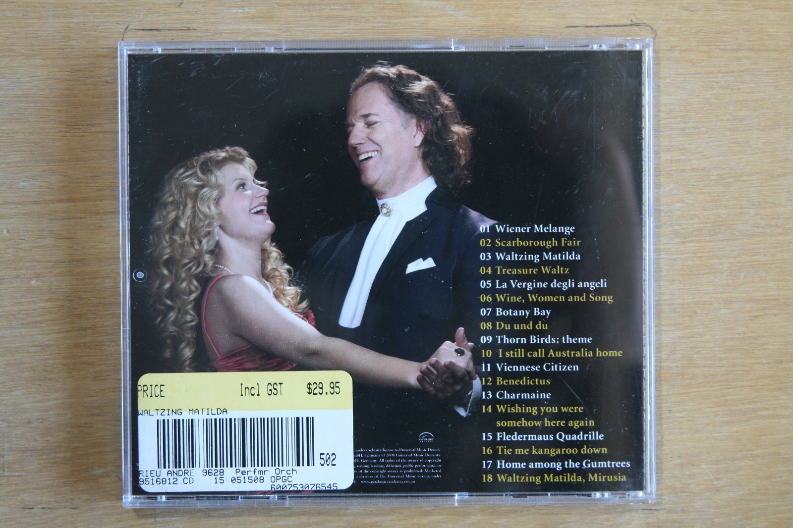 André Rieu & Mirusia* ‎– Waltzing Matilda (C530) | eBay UK