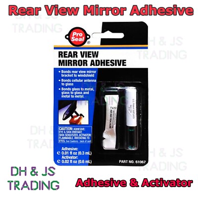High Strength Rear View Mirror Adhesive Car / Van Interior Mirror Bond ...