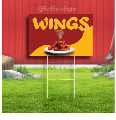 Wings Indoor Outdoor Coroplast Yard Sign | eBay