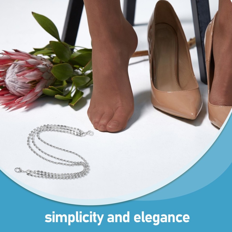 Ladies Boot Chains Shoe Charm Charms for Sneakers Accessories Women ...