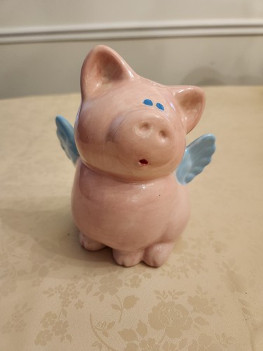 Ceramic Piggy Bank, When Pigs Fly | eBay