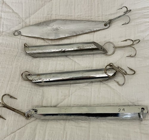 Lot of 4 Saltwater Cod Jigs 13oz to24oz | eBay