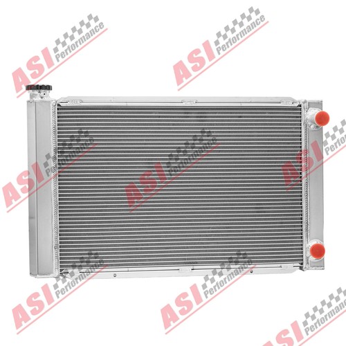 ASI 3 Rows Aluminum Radiator Fit 31" x 19" Chevy SBC 350 Double Pass ...