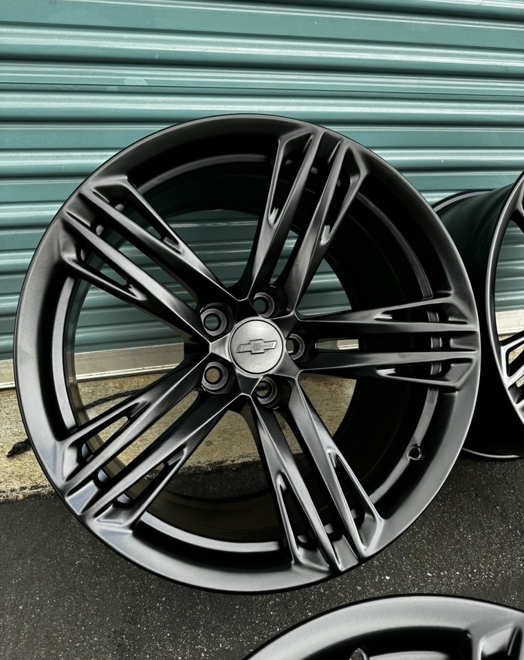 19" Chevrolet Camaro ZL1 1LE ZL-1 1-LE Track Black Wheels Rims Factory ...