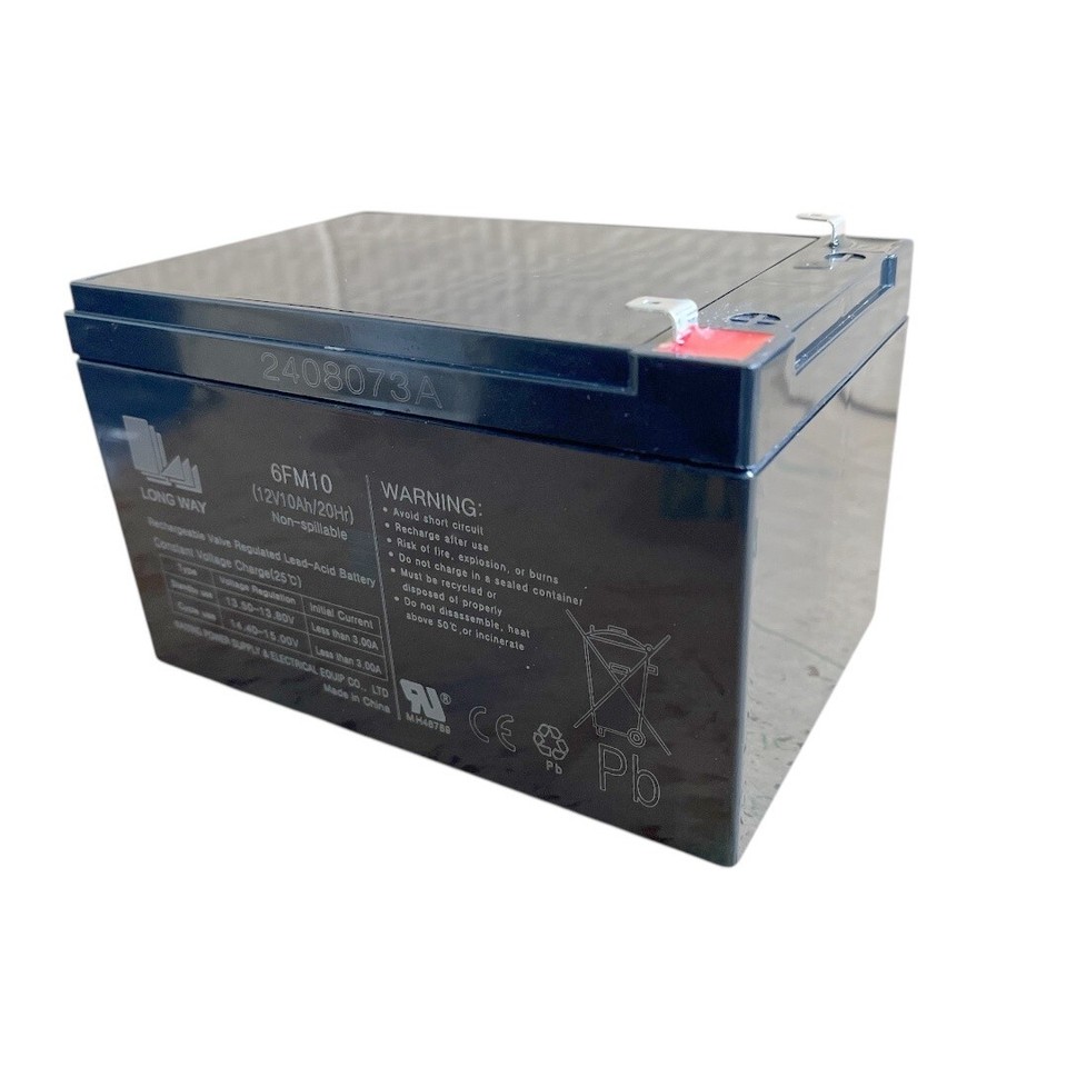 12V10AH20HR Rechargeable Lead Acid Battery 6FM10 SX2098 2139 KIDSCAR ...