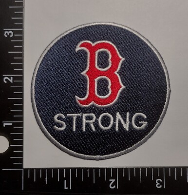 Boston Strong Jersey Red Sox Iron/Sew Quality Patch Fast Shipping | eBay