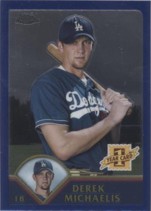 2003 Topps Chrome Traded & Rookies - Derek Michaelis #T260 (RC) for ...