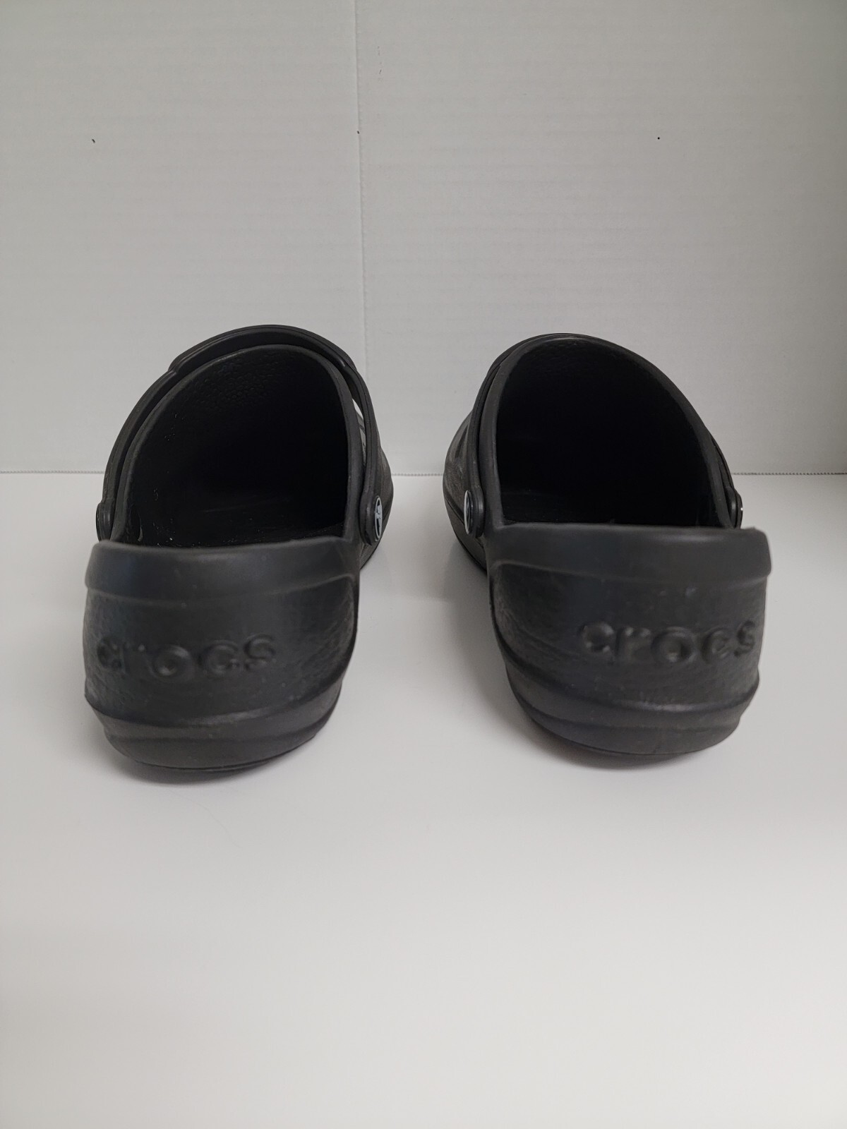 Crocs Womens Mercy Work Clog/Work Shoes Black Size 9. - Gem