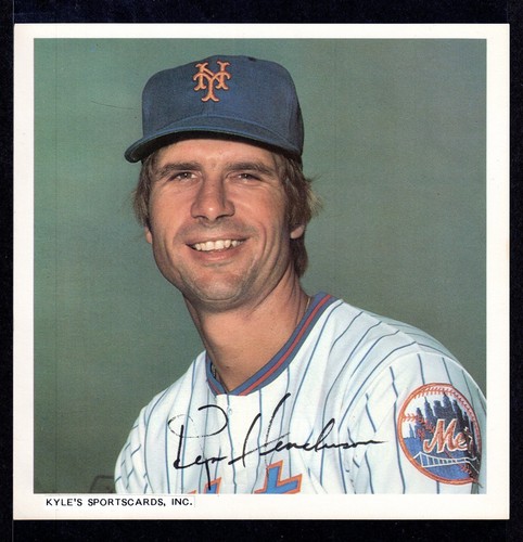 Ken Henderson UNSIGNED 8 x 8 COLOR NEW YORK METS PHOTO ALBUM PHOTO #2 ...