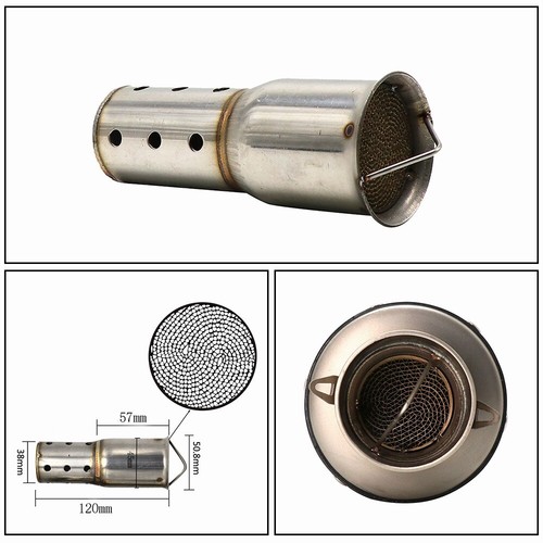 50.8MM Motorcycle Exhaust Muffler Insert Baffle DB Killer Silencer ...