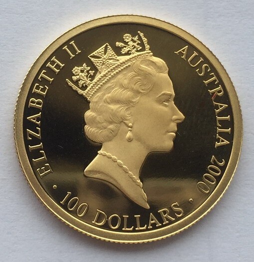 Australia 2000 Runner 100 Dollars Gold Coin,Proof | eBay