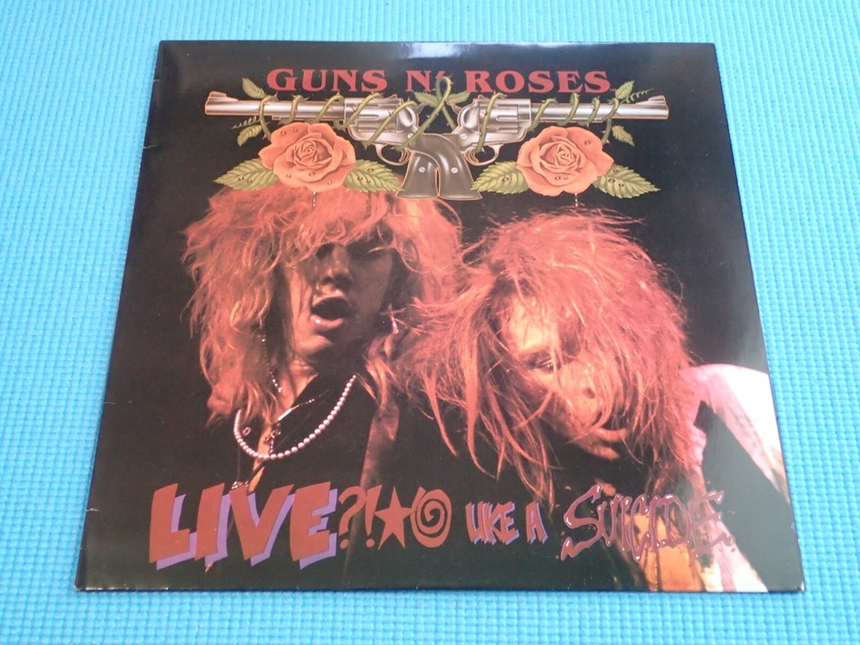 GUNS N' ROSES LP Live ?!*@ Like A Suicide 1986 US Press USR-001 OBI | eBay