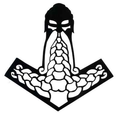 asatru thors hammer vinyl sticker asatru thors | eBay