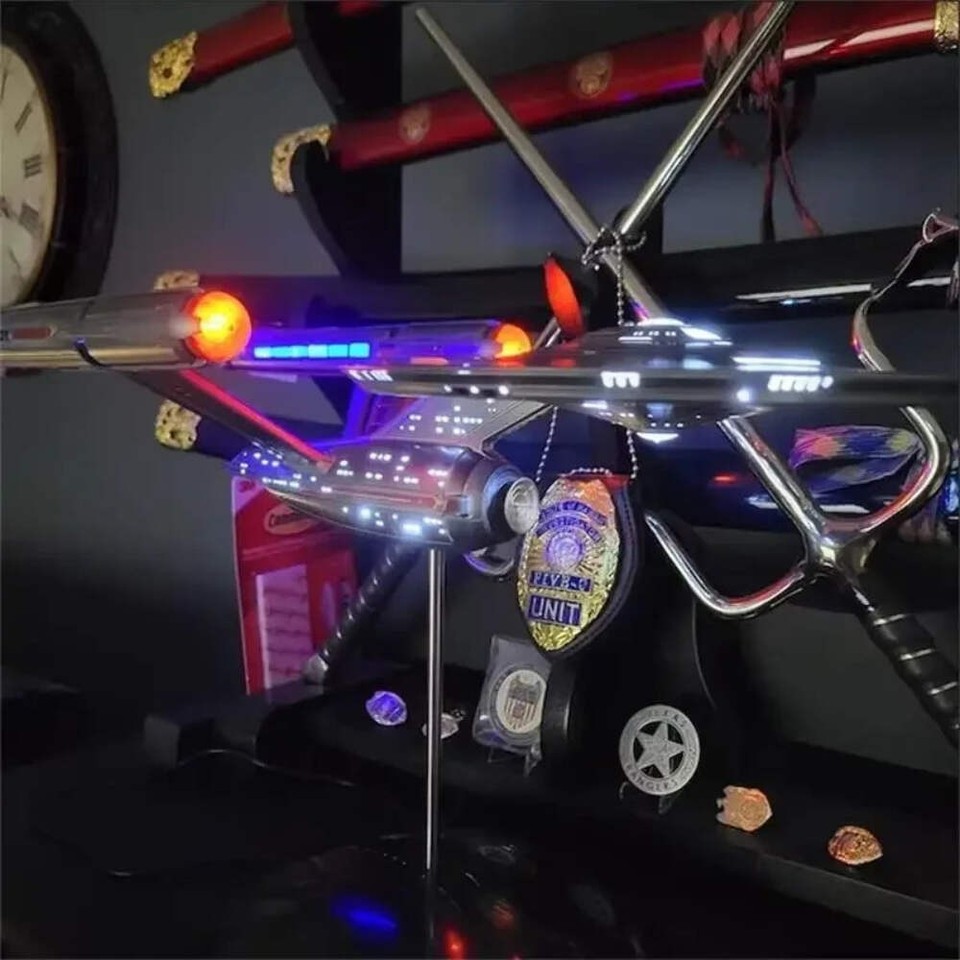 Star Trek Enterprise Replica Model with LED Lights | eBay