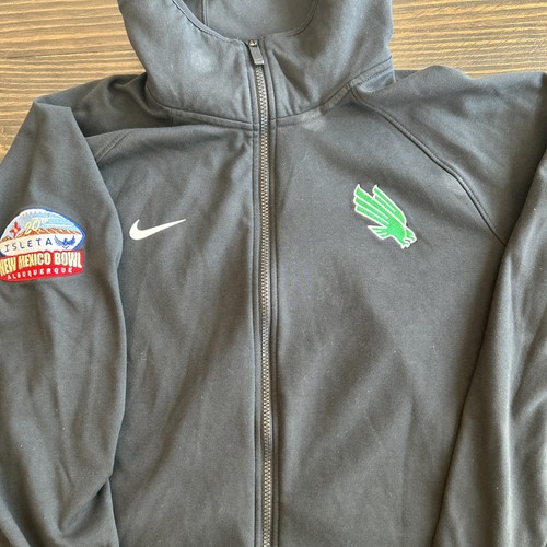UNT Mean Green Isleta New Mexico Bowl Nike Black Zipper Hoodie | eBay