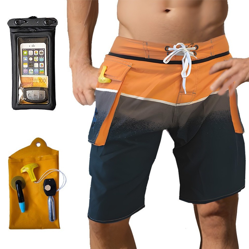 Life saver Swimshorts Beach Pool Pocket Waterproof Phone Pouch ...