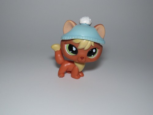 Snowy Day Fox With Hat Littlest Pet Shop Hasbro LPS #1028 | eBay