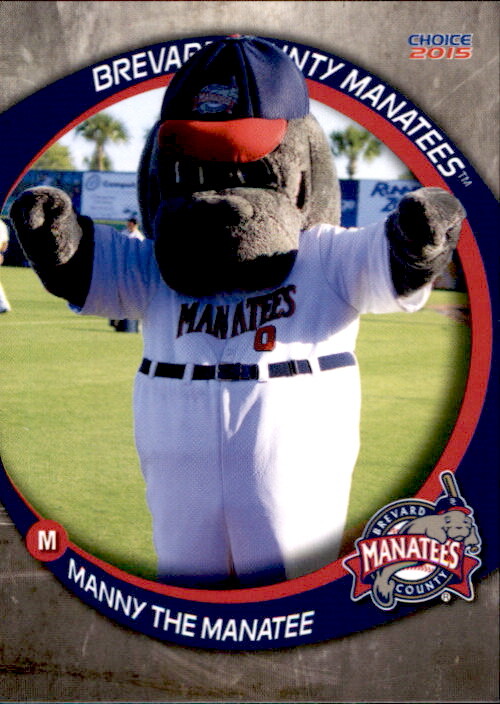 2015 Brevard County Manatees Choice #33 Manny the Manatee Mascot ...