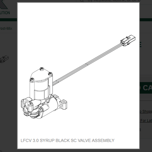 LFCV 3.0 SYRUP BLACK SC VALVE ASSEMBLY # 19-1010-SP | eBay