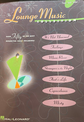 Lounge Music Collection Sheet Music Piano Vocal Guitar SongBook ...